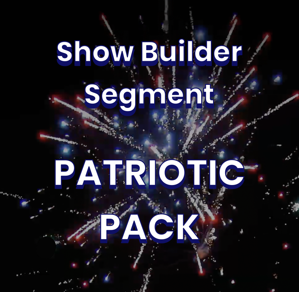 Patriot Show Builder Segment | Captain Boom Fireworks