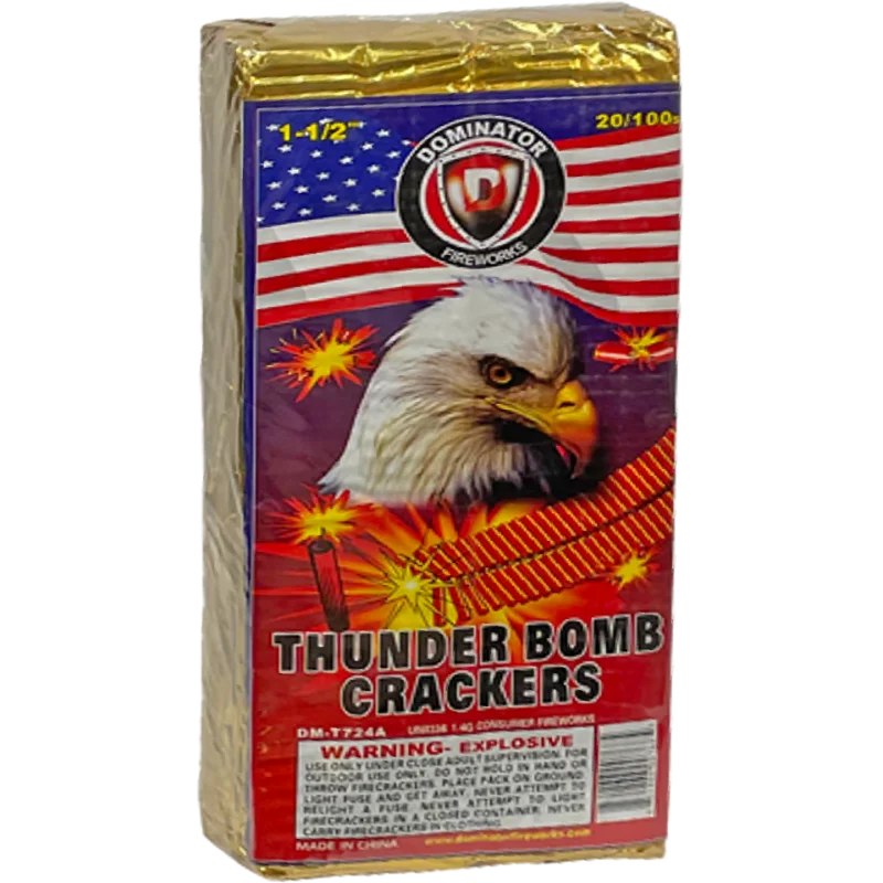 Dominator Firecrackers 20/100 | Captain Boom Fireworks