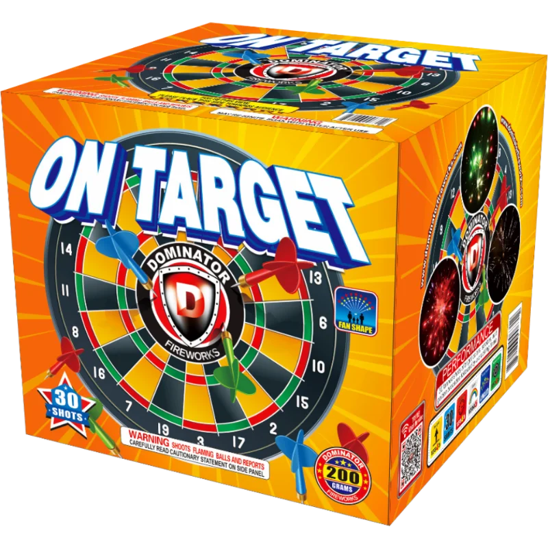 On Target | Captain Boom Fireworks