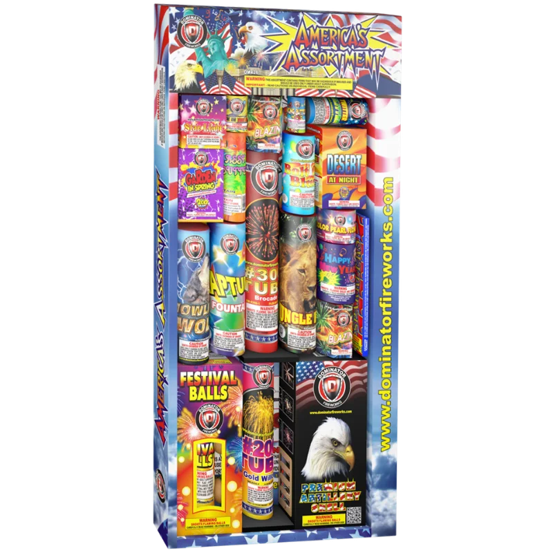America's Assortment | Captain Boom Fireworks