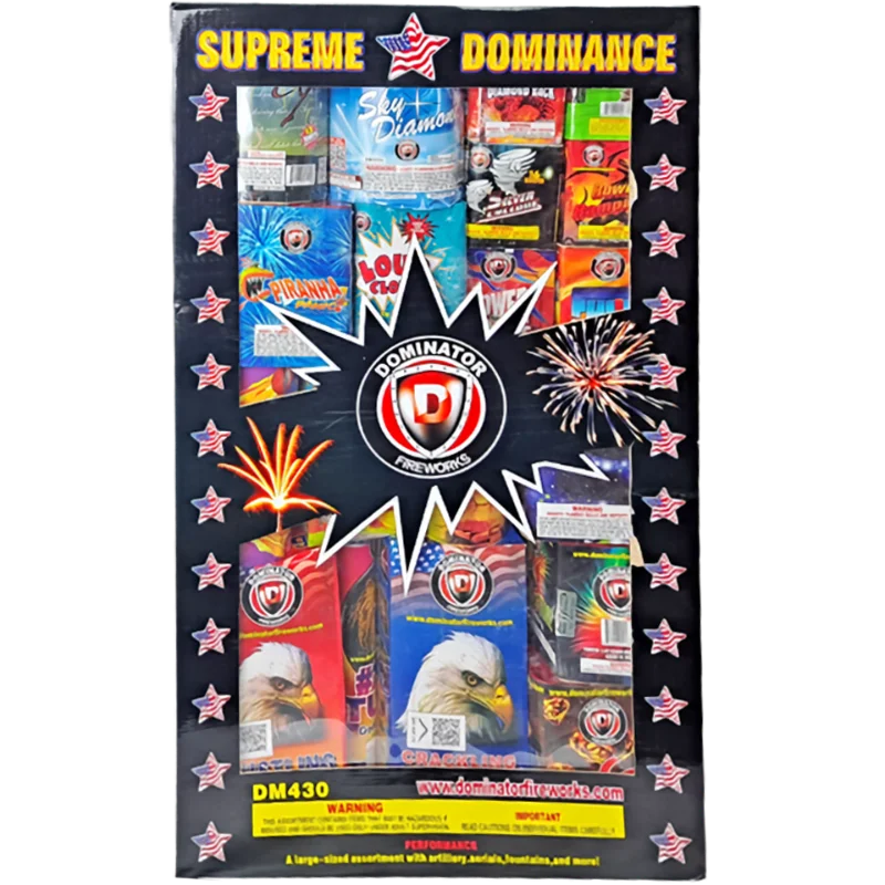 Supreme Dominance Assortment | Captain Boom Fireworks