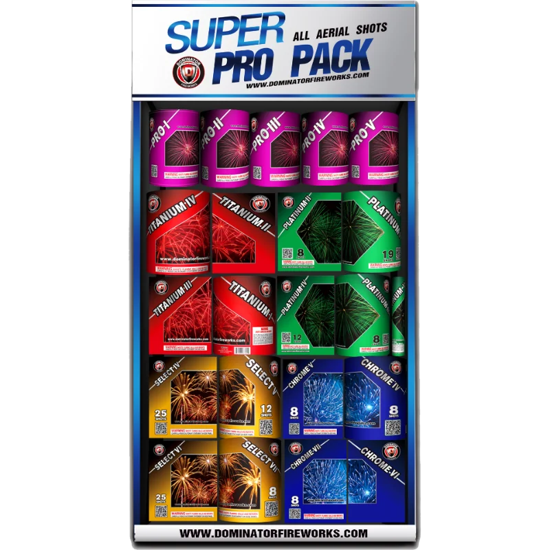 Super Pro Pack Assortment | Captain Boom Fireworks