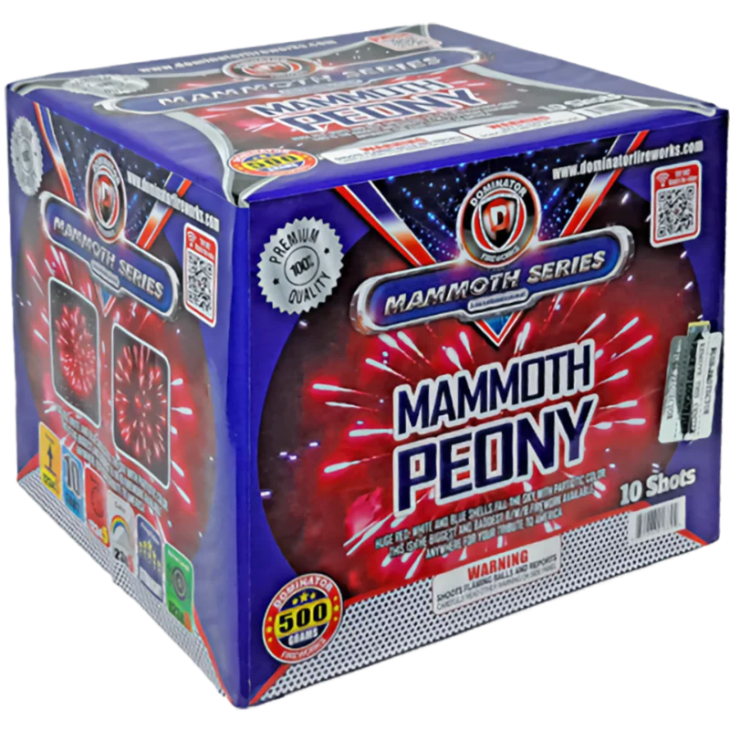 Mammoth Peony Firework | Captain Boom