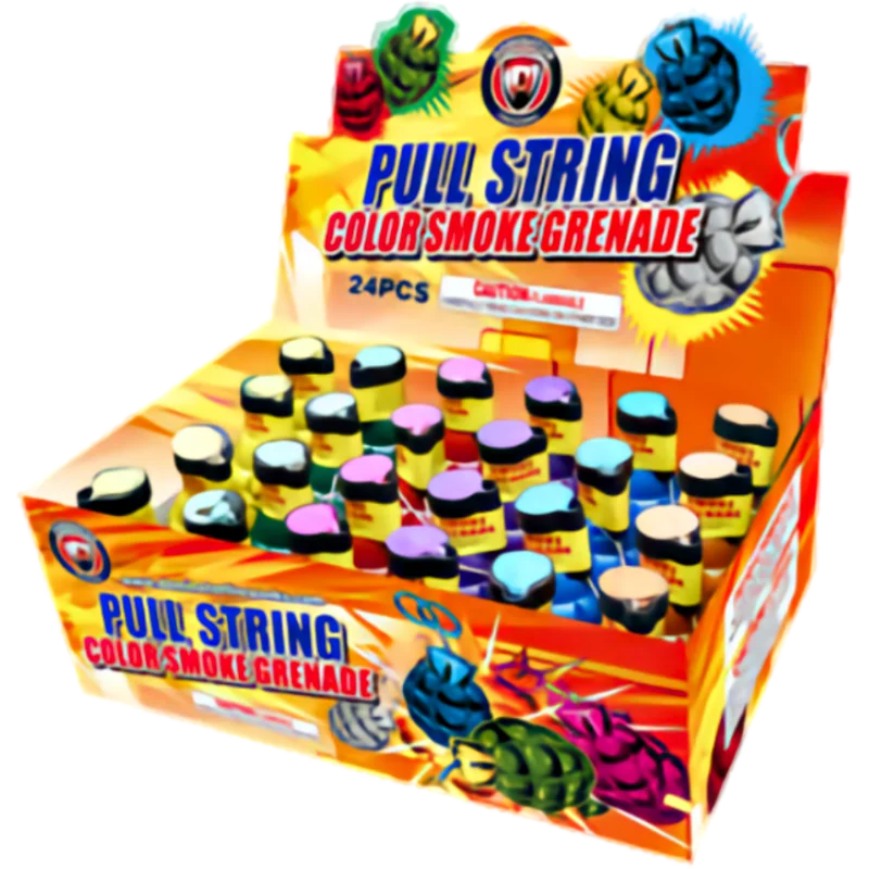 Color Smoke Grenade Dominator Brand Captain Boom Fireworks