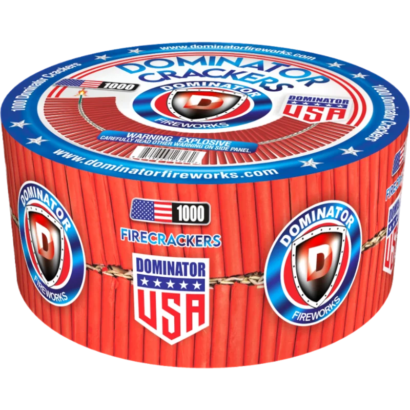 Dominator USA Firecrackers 1000 Roll | Captain Boom Fireworks