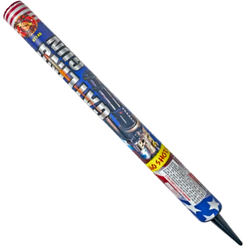 140 Shot Gatling Gun Roman Candle | Captain Boom Fireworks