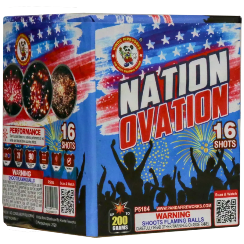 Nation Ovation | Captain Boom Fireworks
