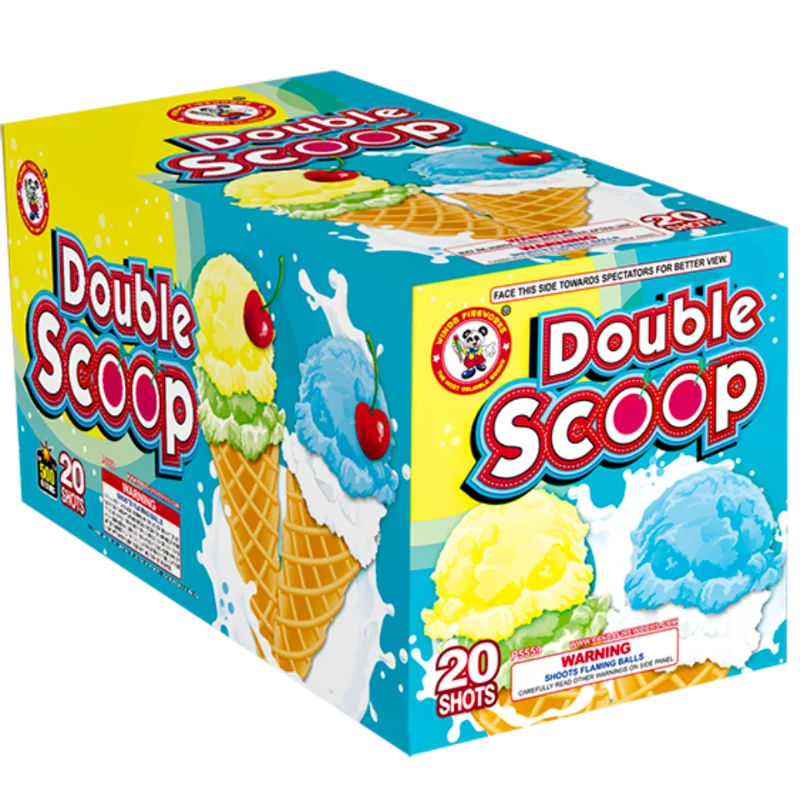Double Scoop | Captain Boom Fireworks
