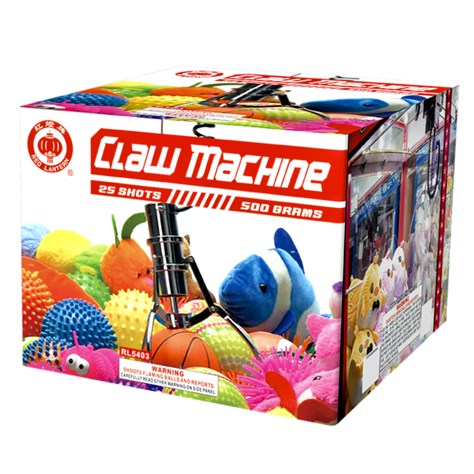 Claw Machine Firework | Captain Boom
