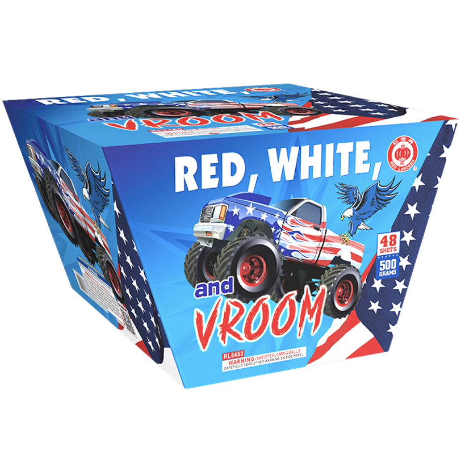 Red White And Vroom | Captain Boom Fireworks