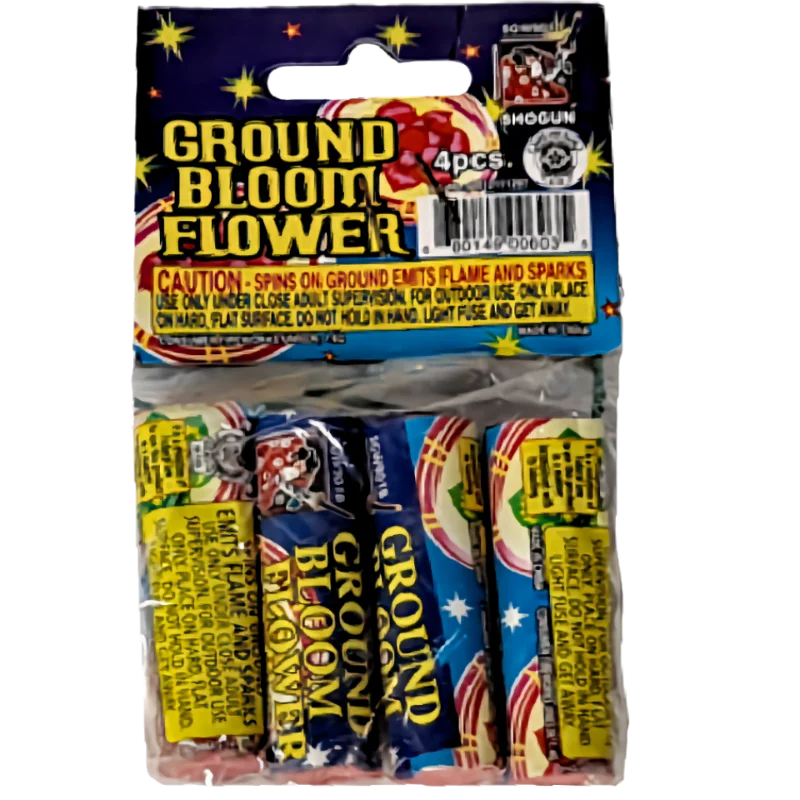 Shogun Ground Bloom Flower | Captain Boom Fireworks