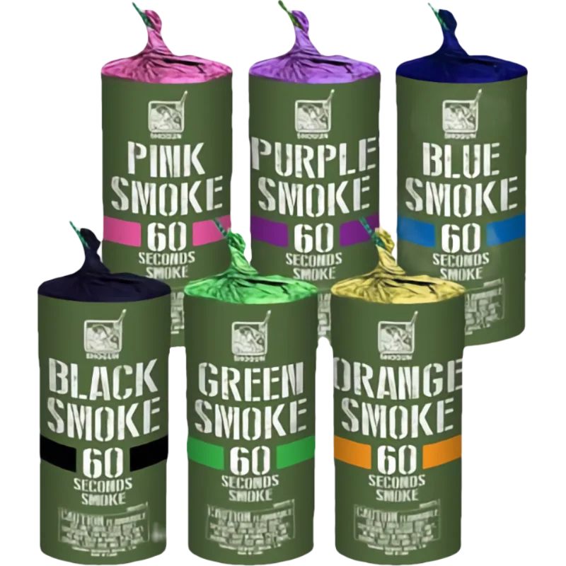 Pro Color Smoke Bombs by Shogun Fireworks