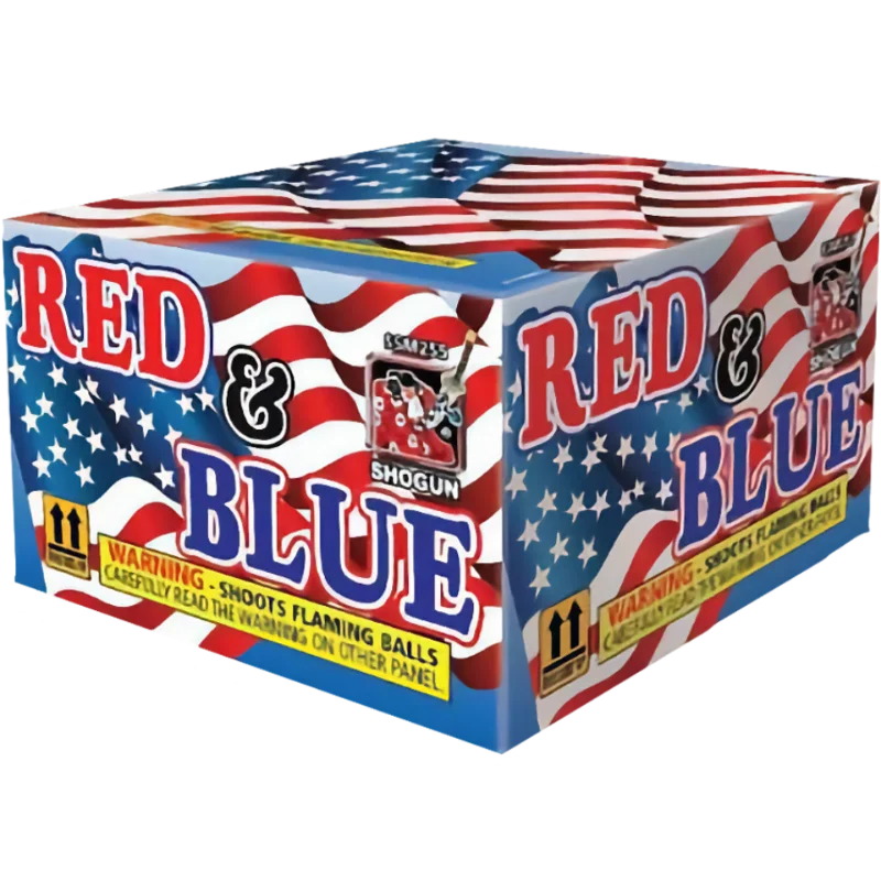 Red & Blue | Captain Boom Fireworks