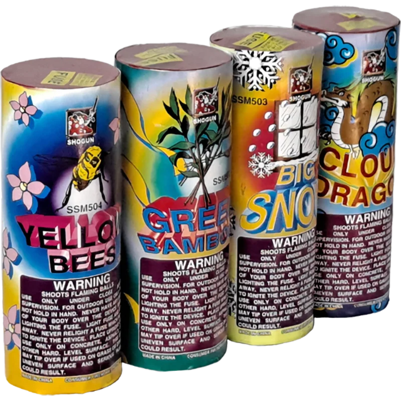 Shogun 200 Gram Assortment | Captain Boom Fireworks