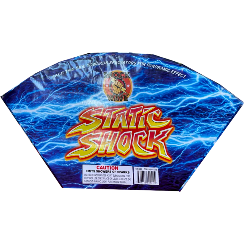 Static Shock Fountain | Captain Boom Fireworks