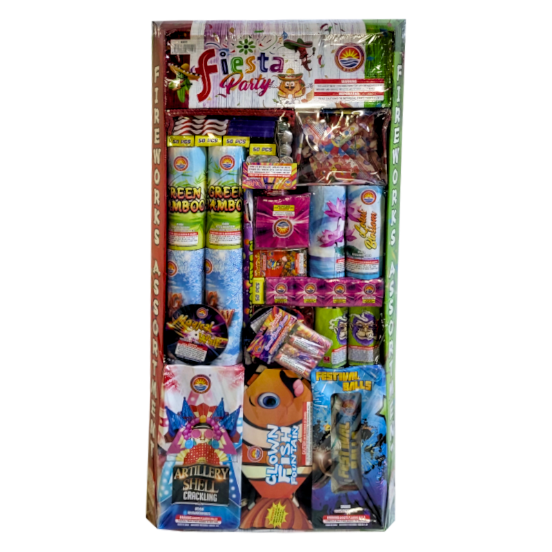 Fiesta Party Assortment | Captain Boom Fireworks